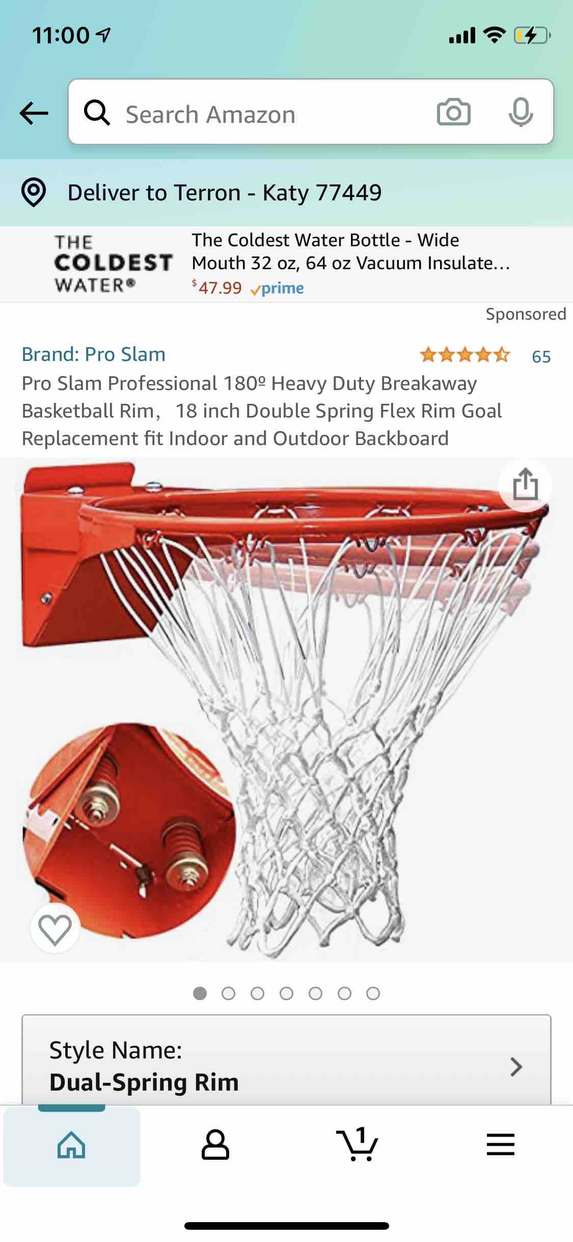 Fundraiser by Terron Cofield : Basketball Rim For a Community Park