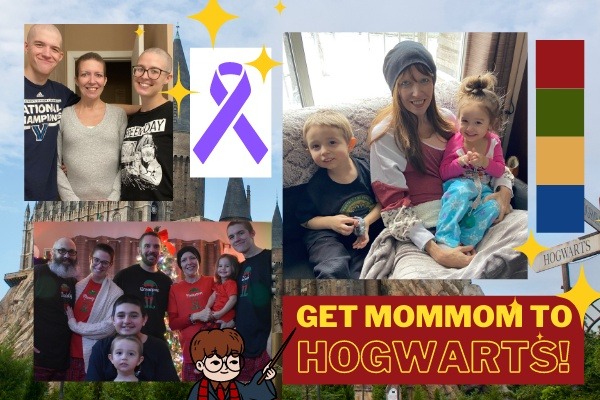 Fundraiser by Taylor Nuzzolo : Get Mommom to Hogwarts!!