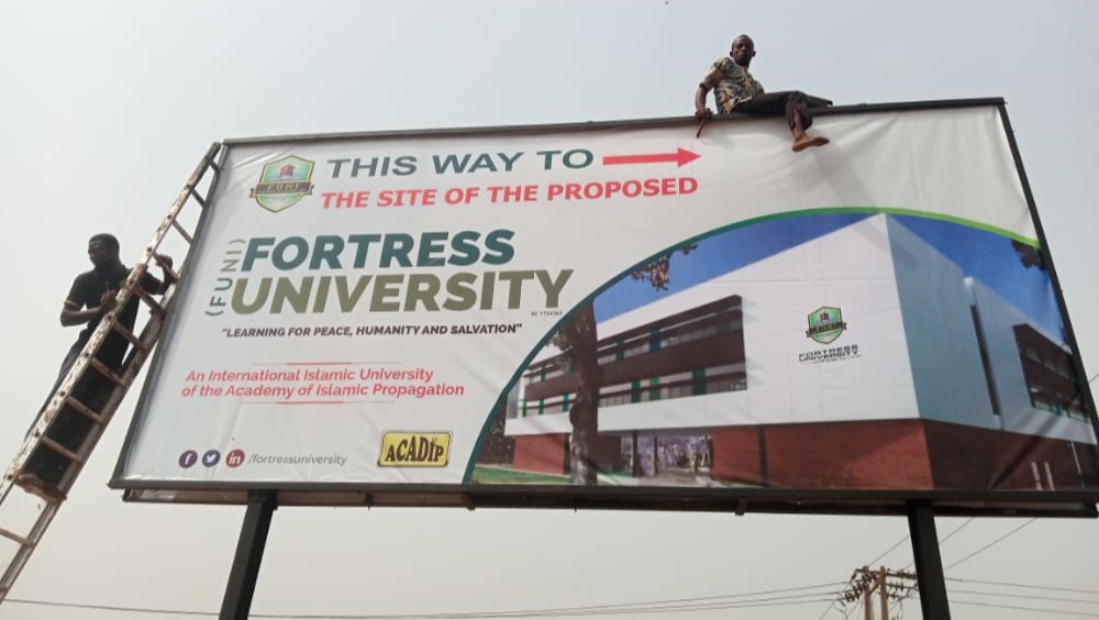Fundraiser by Lateefat Adeola : Help Build Fortress University (ACADIP)