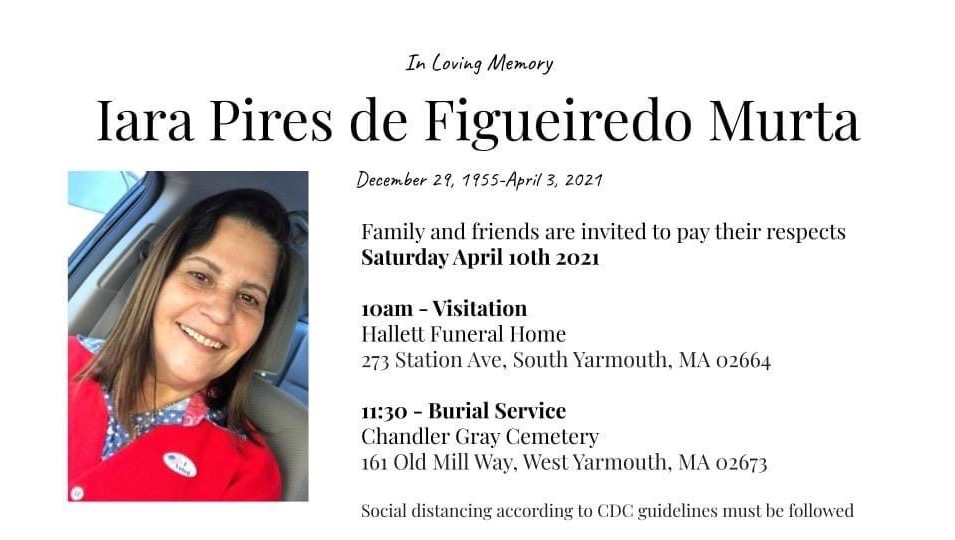 Fundraiser for Paulo Roberto Murta by Renata Miranda : Iara’s Funeral
