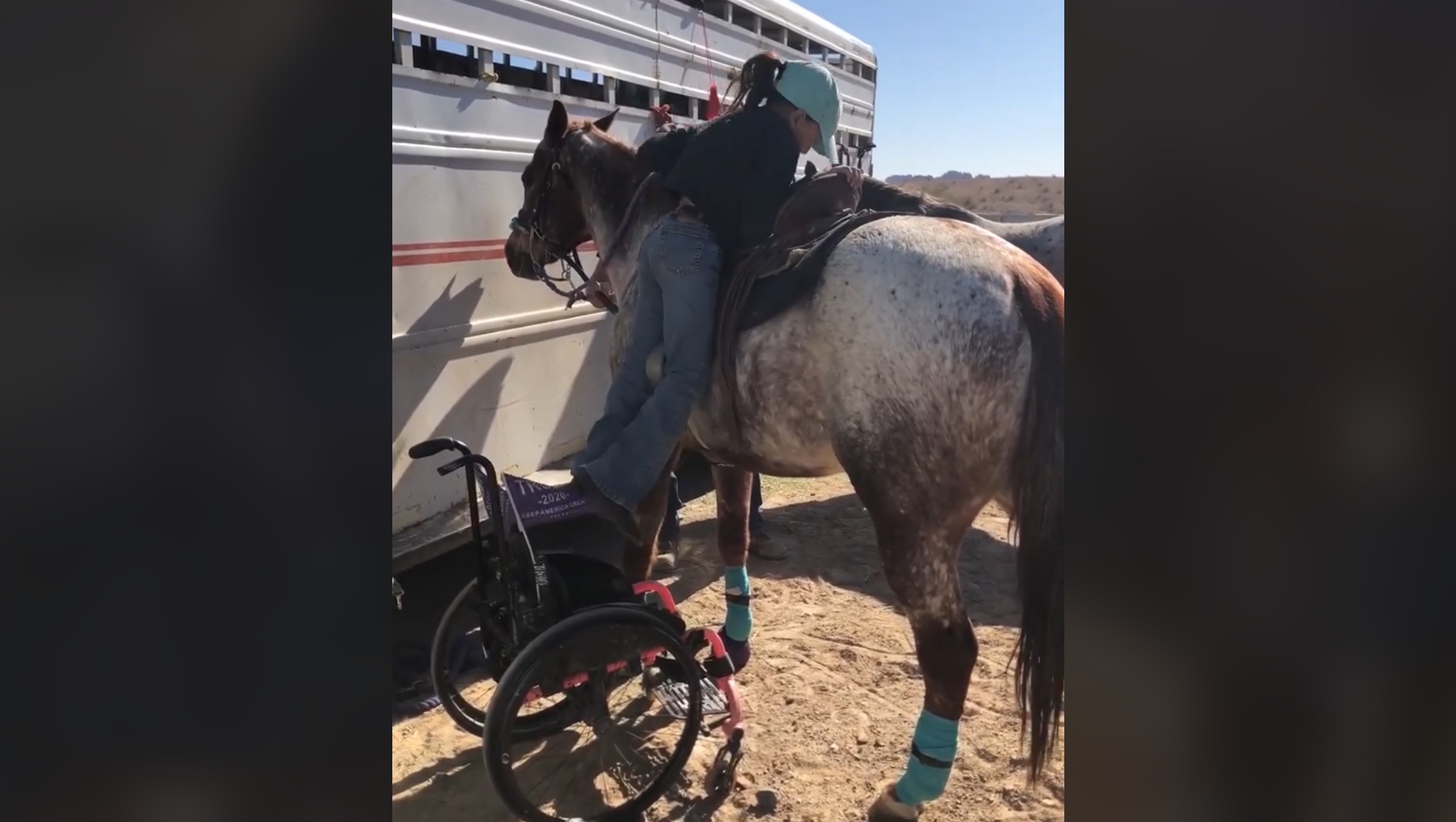 Fundraiser by David Hilliard : Help Alyssa Tudor get a bigger horse trailer