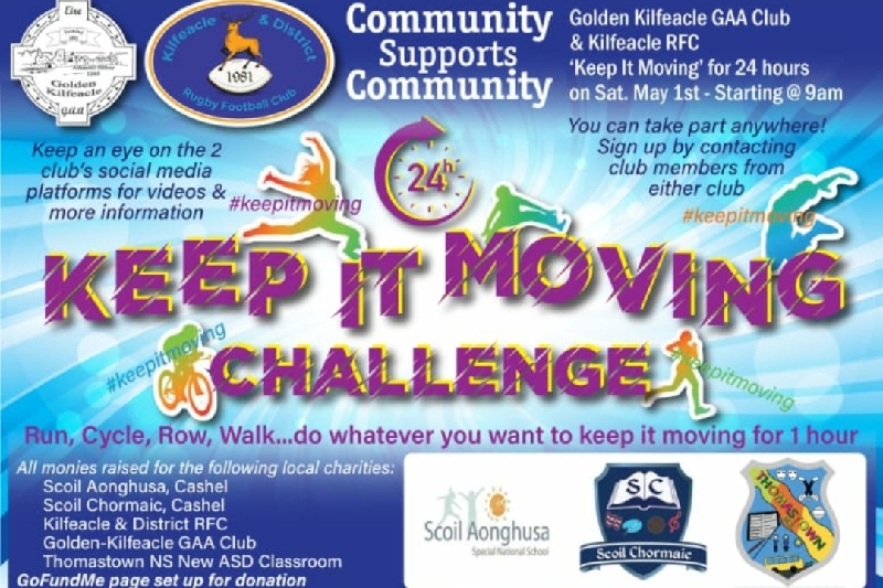 Fundraiser by Johnny Luby : 24 Hour Keep It Moving Challenge 2021