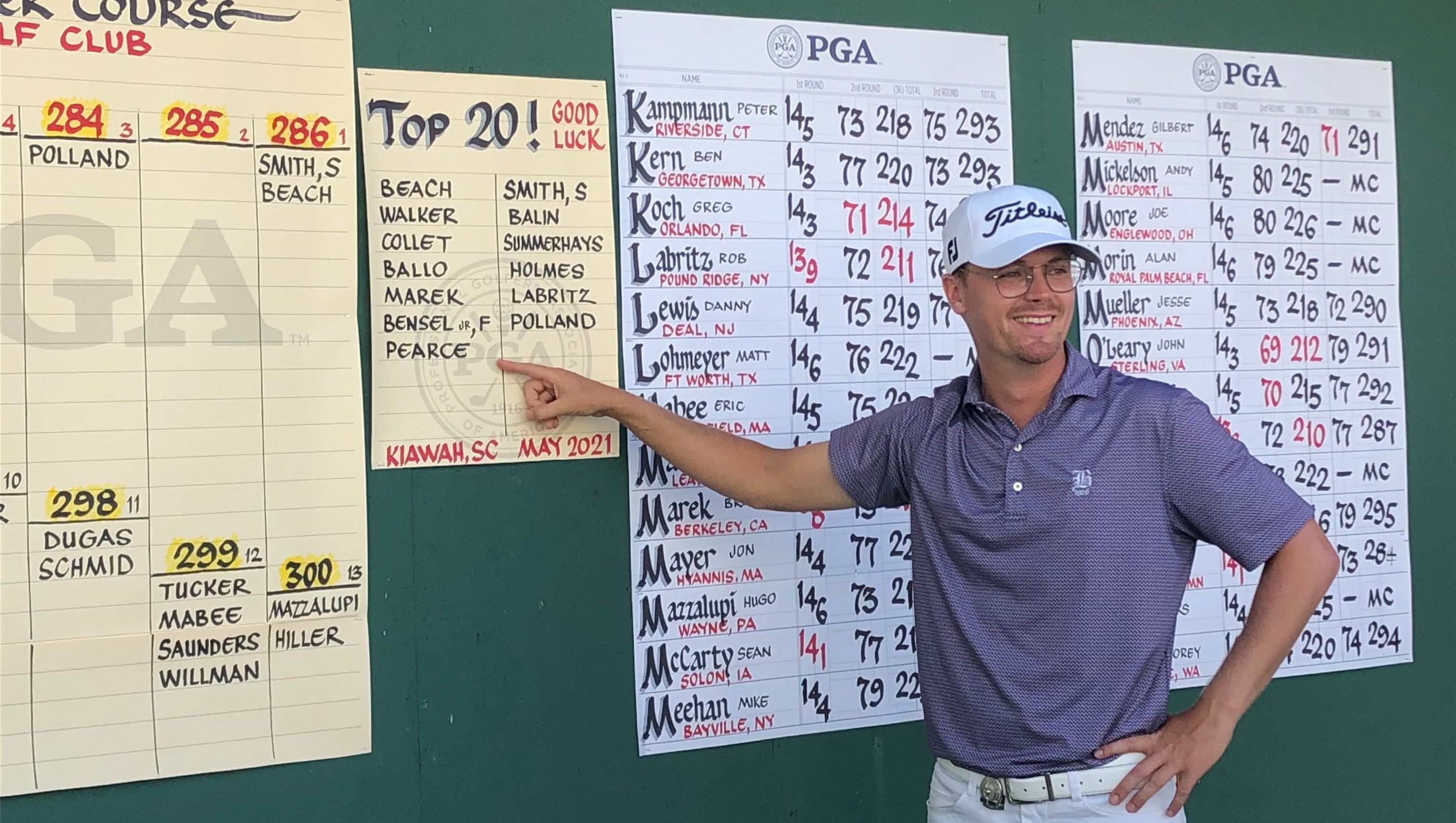 Fundraiser for Tim Pearce by Joe Michalak : Tim Pearce - 2021 PGA ...