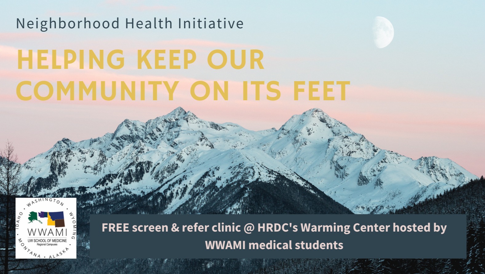 Fundraiser by Rachel Temme : WWAMI Neighborhood Health Initiative