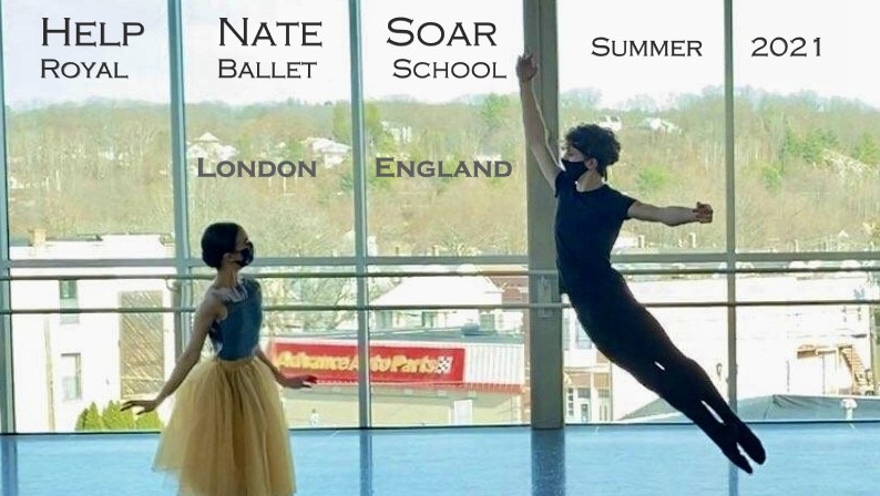 Fundraiser by Dave Penland : Help Nate Soar @ the Royal Ballet of London