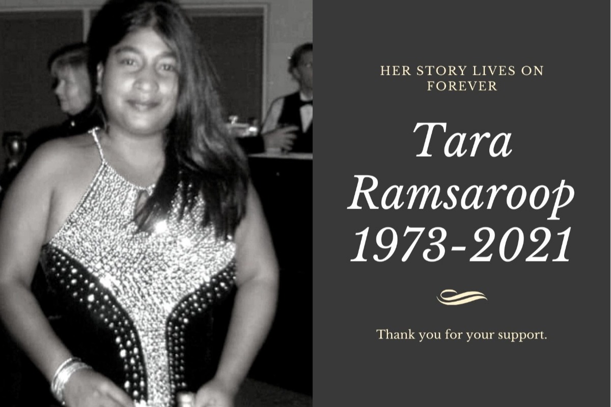 Fundraiser for Steve Jones by Julie Morrell : In memory of Tara Ramsaroop