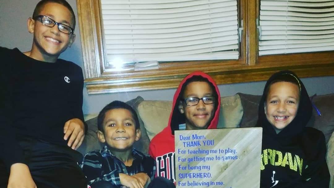 Fundraiser for Ashley Knight by Tiffany DeCamp : Ashley and boys