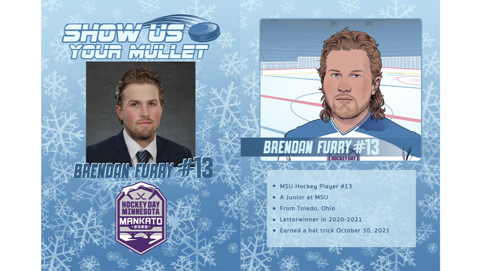 Fundraiser by Mankato Area Foundation : Show Us Your Mullet - Brendan Furry