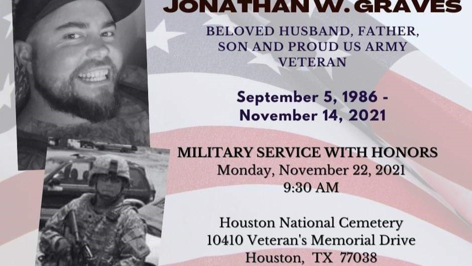 Fundraiser for Shelby Graves by Chris Gray : Jonathan Graves Memorial