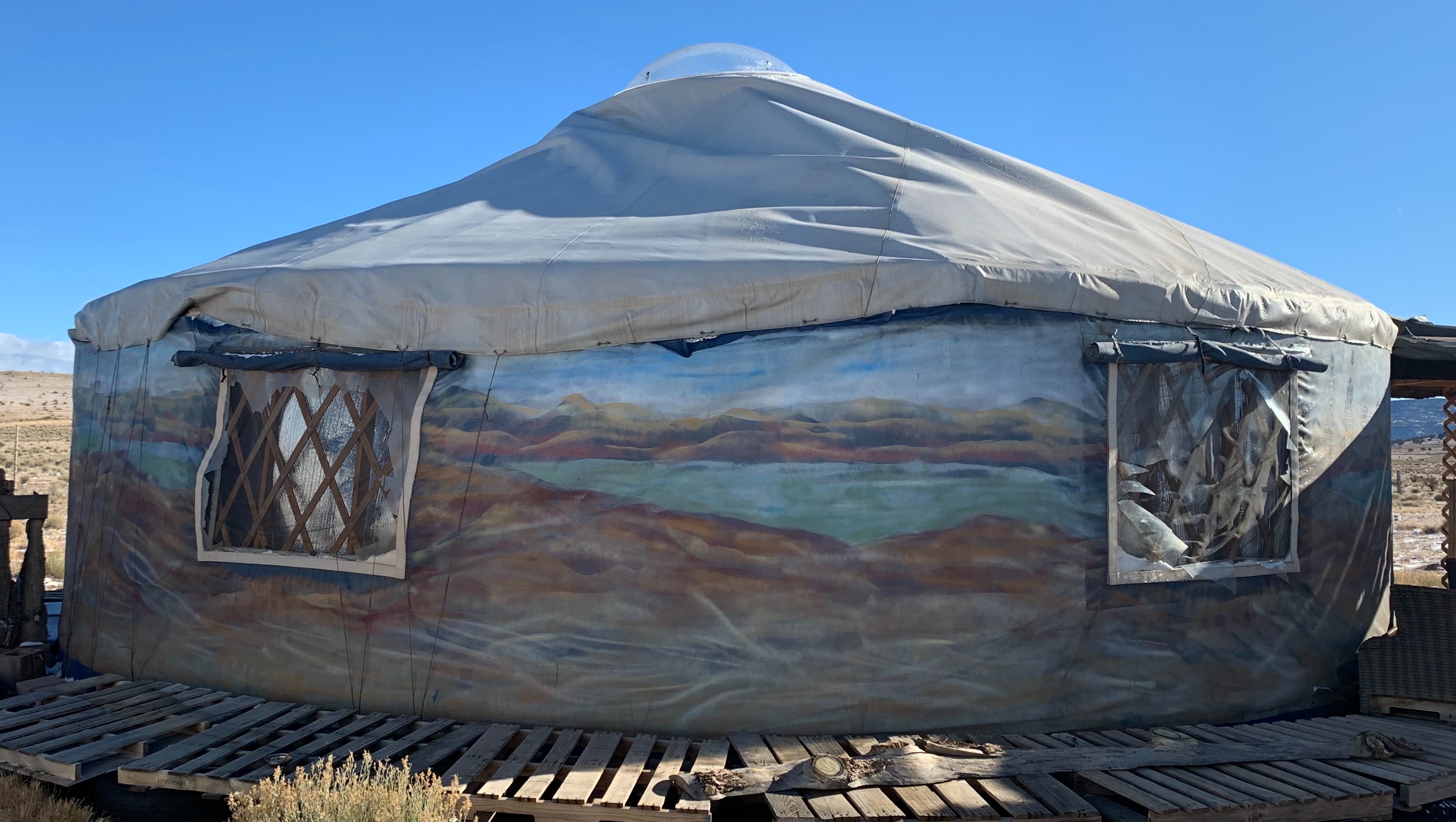 Fundraiser by Deborah Uhl : Help Deborah Rebuild Her Wind Damaged Yurt