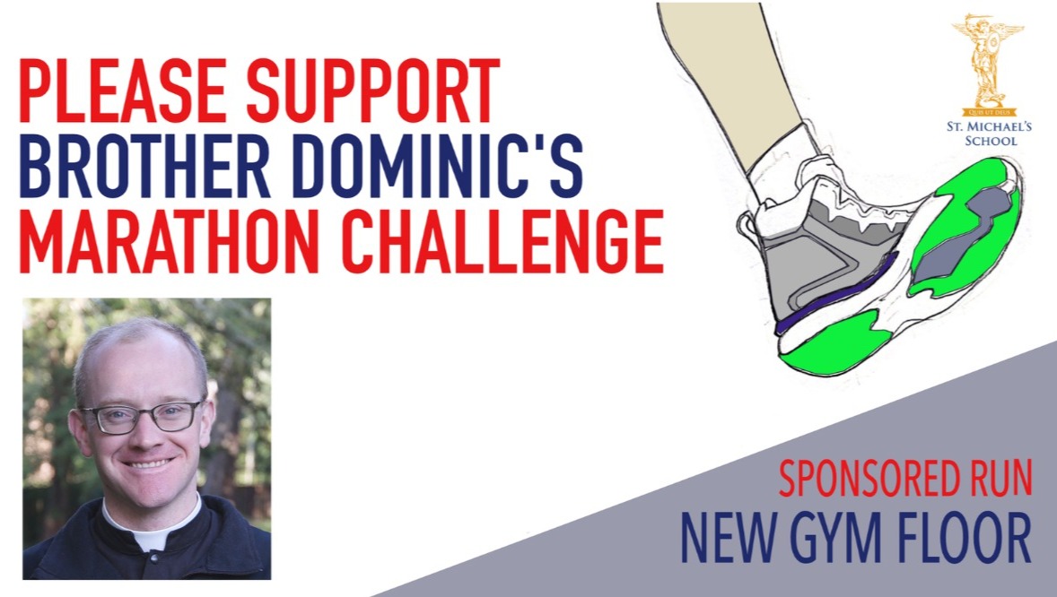 Fundraiser by Fr. John Brucciani : Brother Dominic's Gym Floor Marathon!