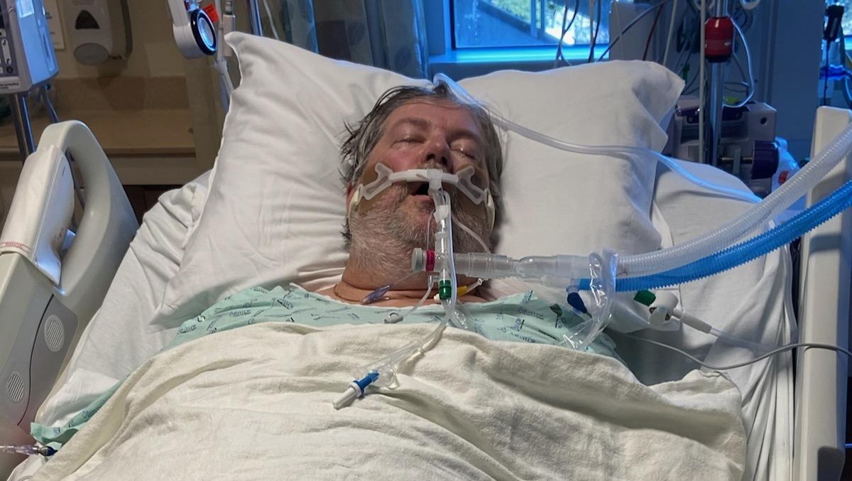 Fundraiser for Amy Jordan by Sara Wikman : Help Dan Fight Pneumonia & COVID