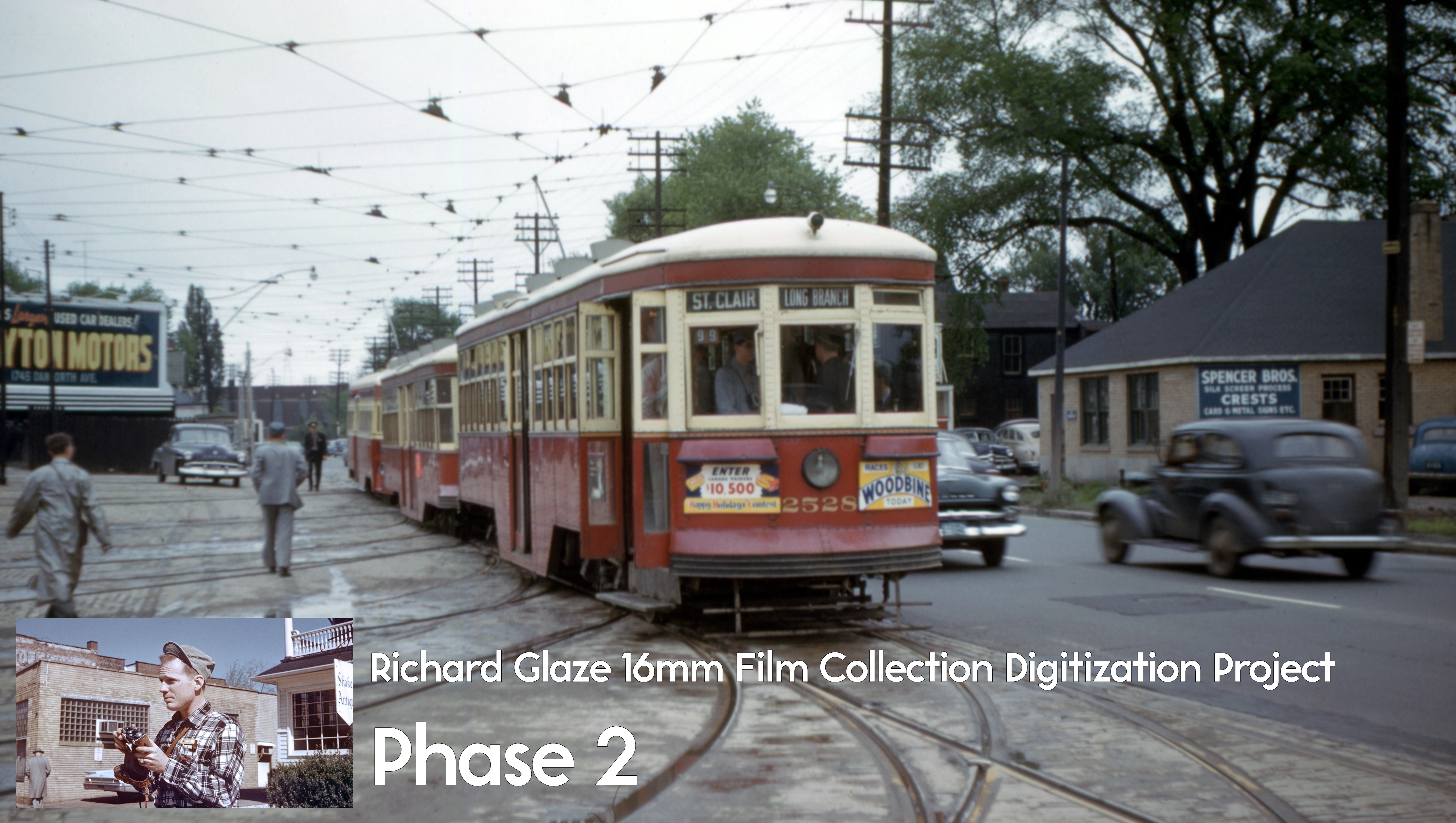 Fundraiser by James Bow : Richard Glaze 16mm Film Digitization Project II