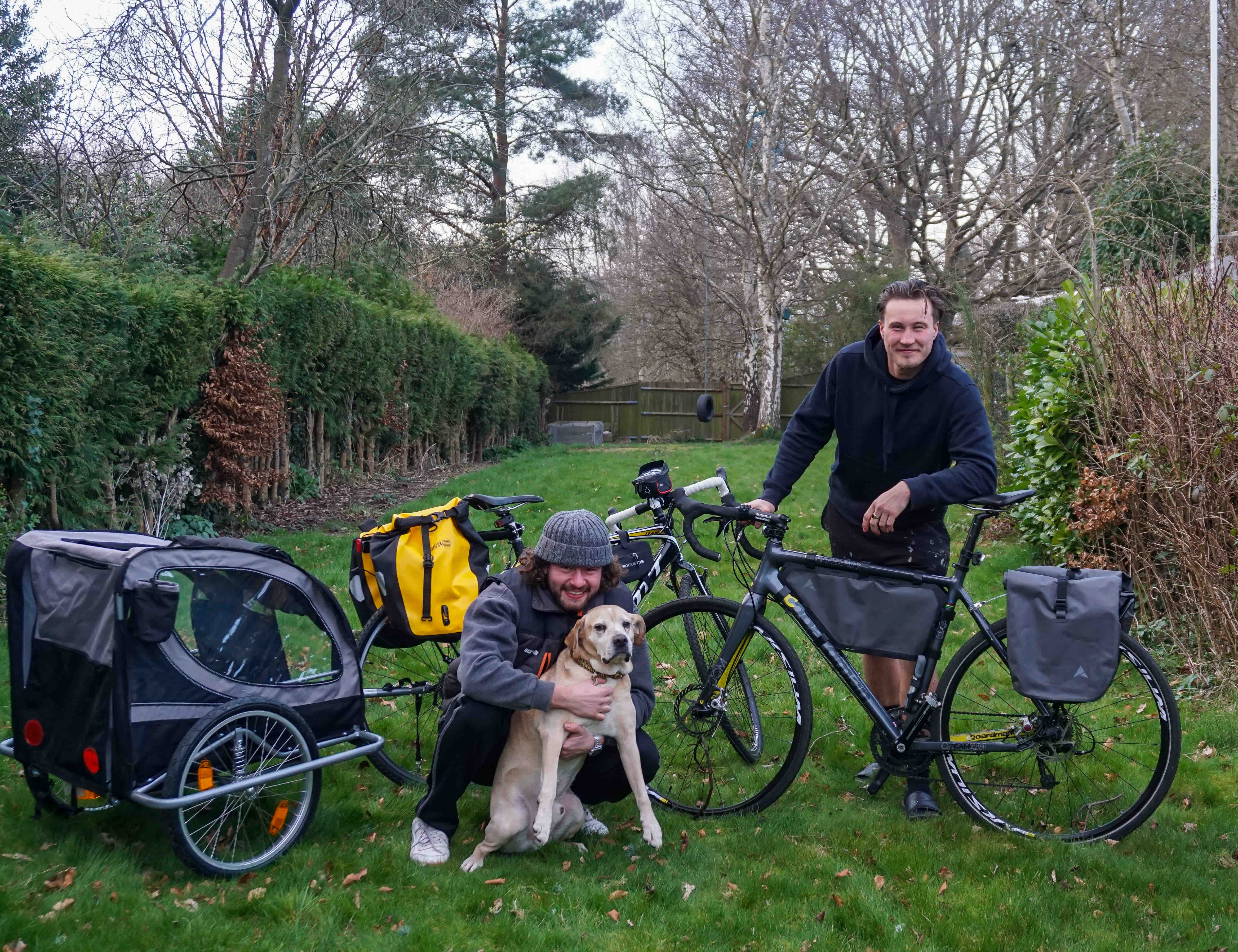 Spendenaktion von Sam Latter: 1500km Cycle Through Europe for Charity