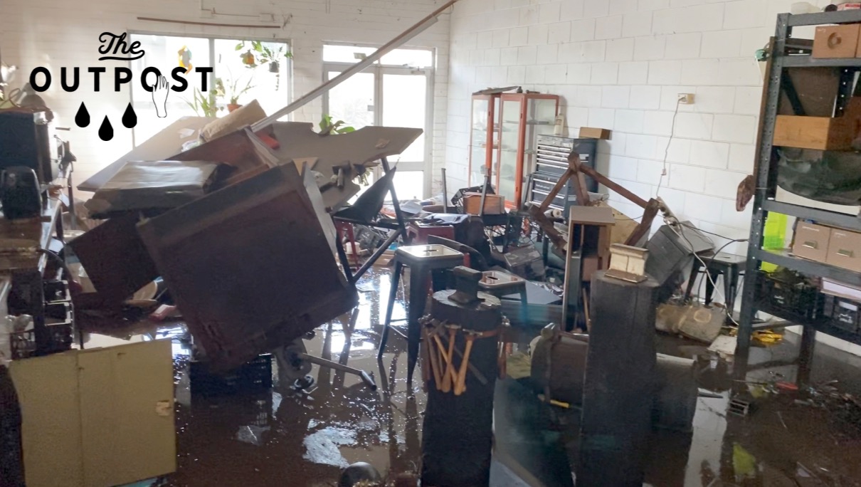 Fundraiser for Outpost Studios by Josie Styles : Outpost Studio Flood Recovery and Rebuild.