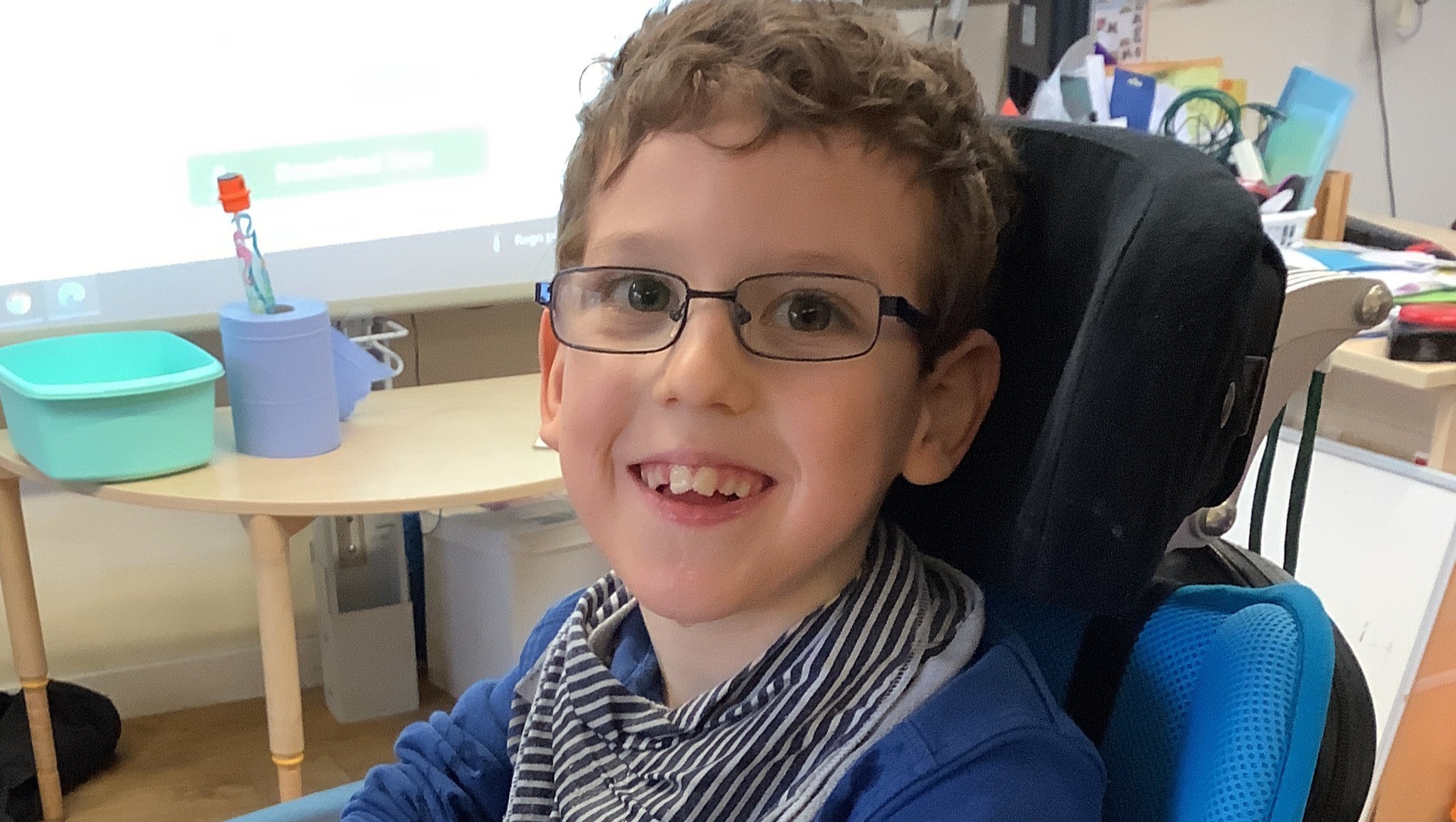Fundraiser by Gillian Hutt : Keep Samuel Smiling with physiotherapy