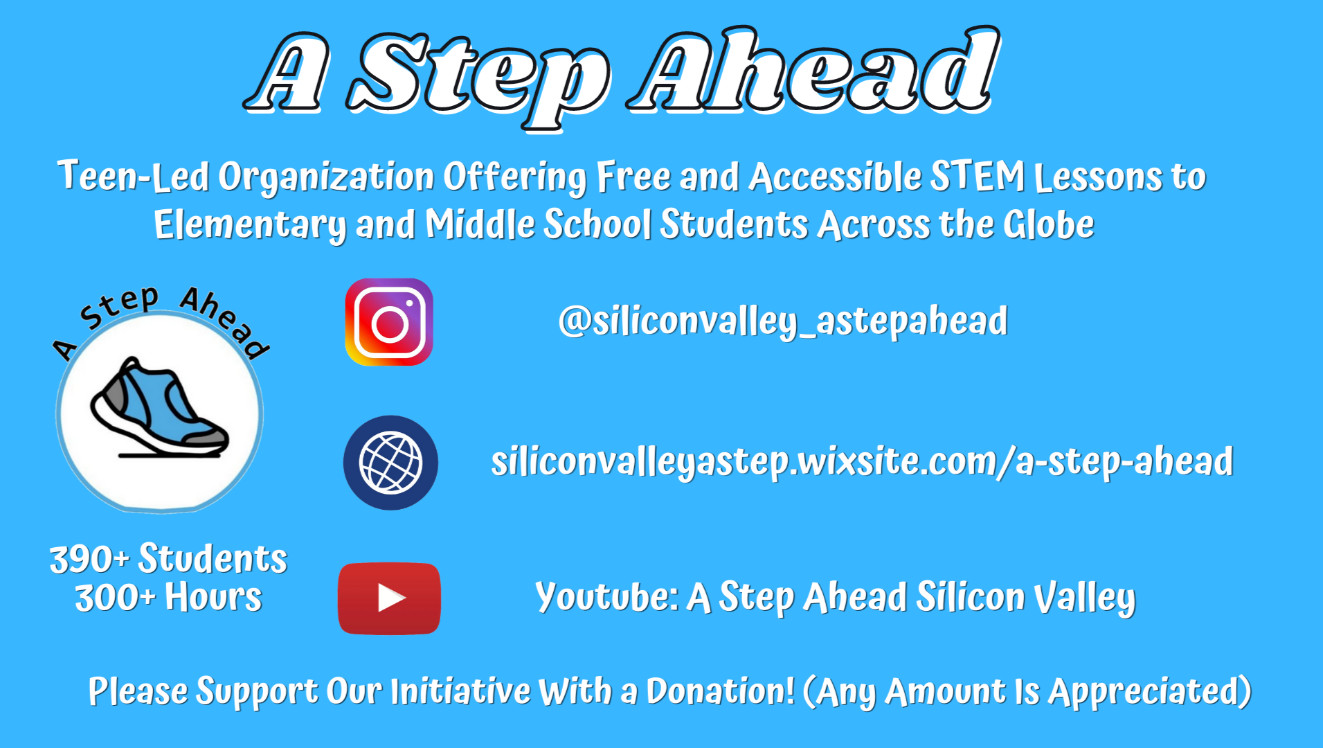 Fundraiser by A Step Ahead Silicon Valley : A Step Ahead: STEM For ...