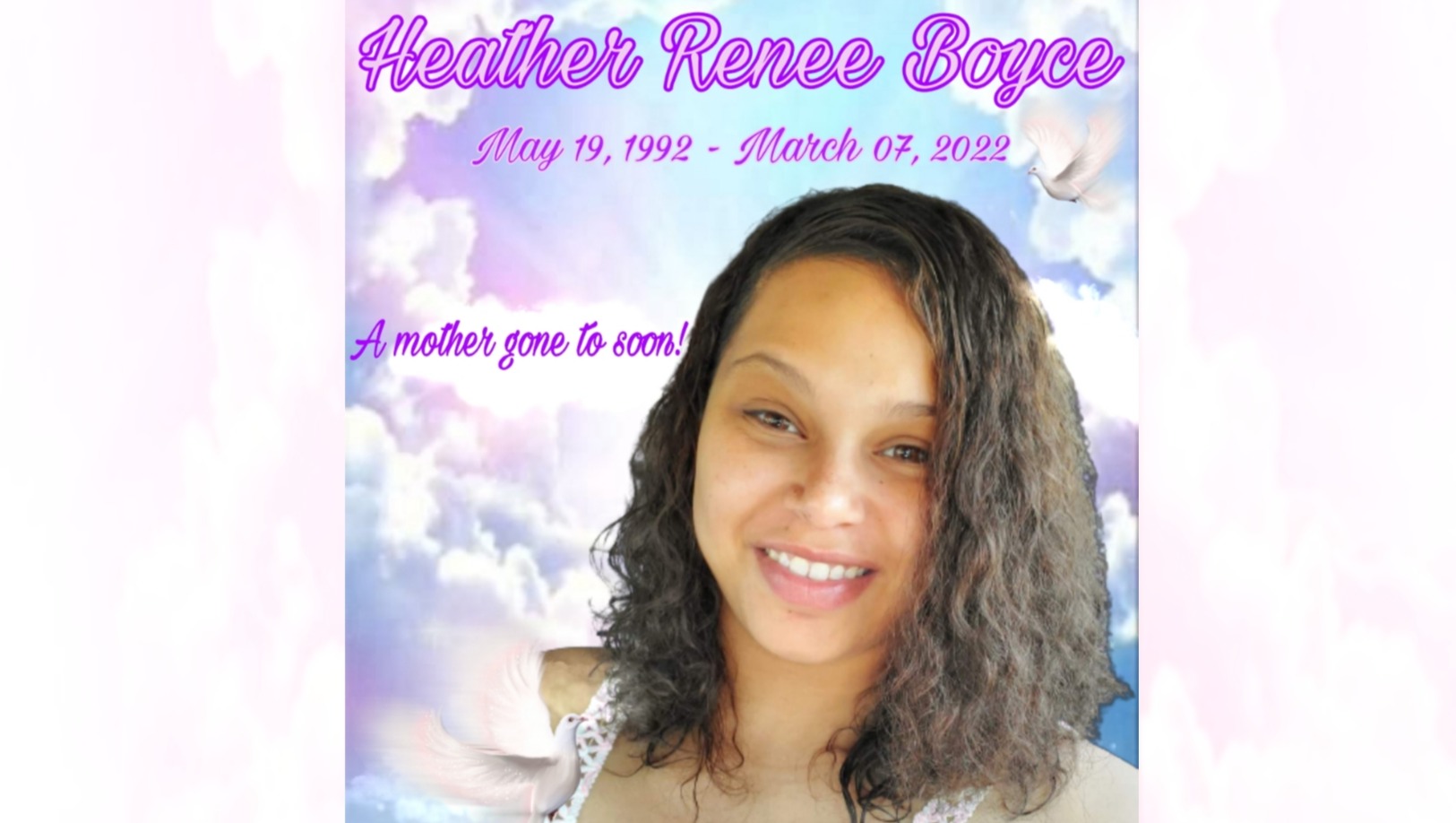 Fundraiser by Latashia Boyce : Funeral expenses for Heather Renee Boyce.