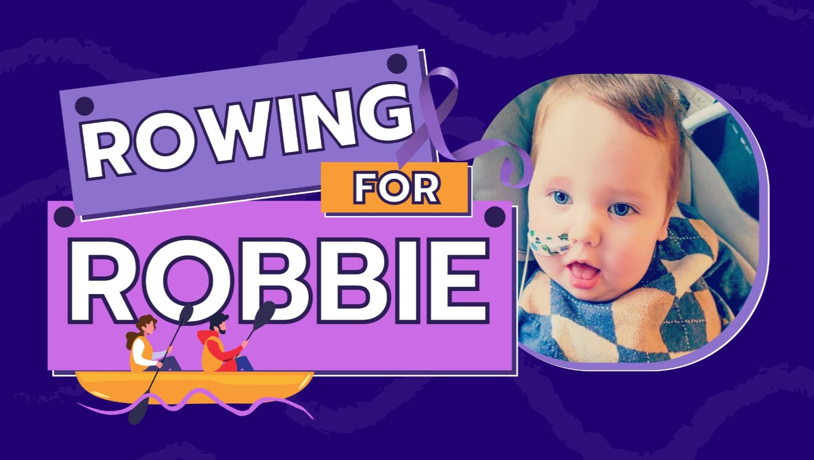 Fundraiser for Robbie Trimble by David Cromie : Rowing for Robbie