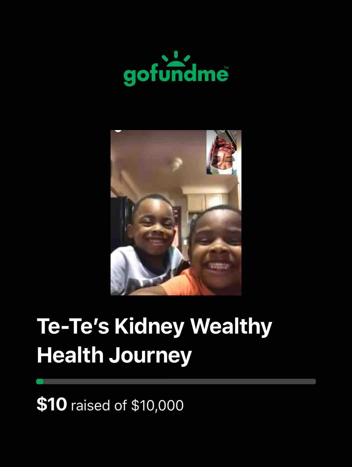 Fundraiser by Teana Williams : Te-Te’s Kidney Health Journey