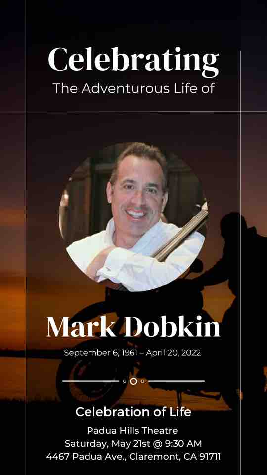 Fundraiser for Andrea Dobkin by Debora Umbreit : Mark Dobkin Memorial Fund