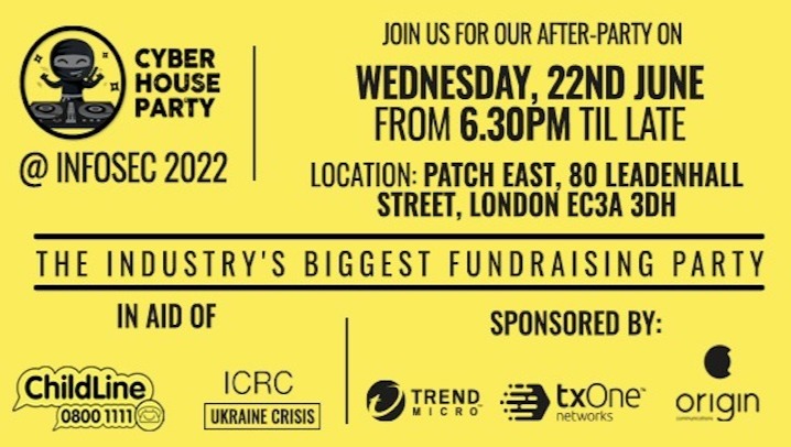 Fundraiser by Cyber House Party : Cyber House Party Infosec 2022