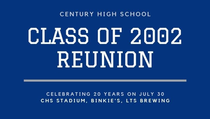 Fundraiser by Allison Lindberg : CHS class of 2002 - Twenty-year Reunion
