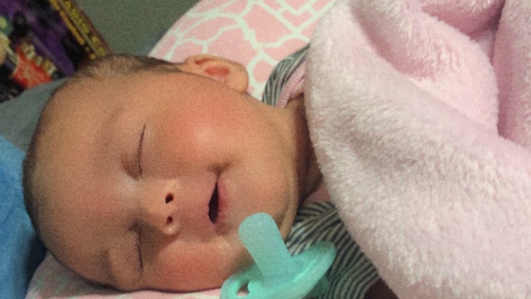 Fundraiser for Tristin Burns-Thomas by Kate Valle : Baby’s helmet