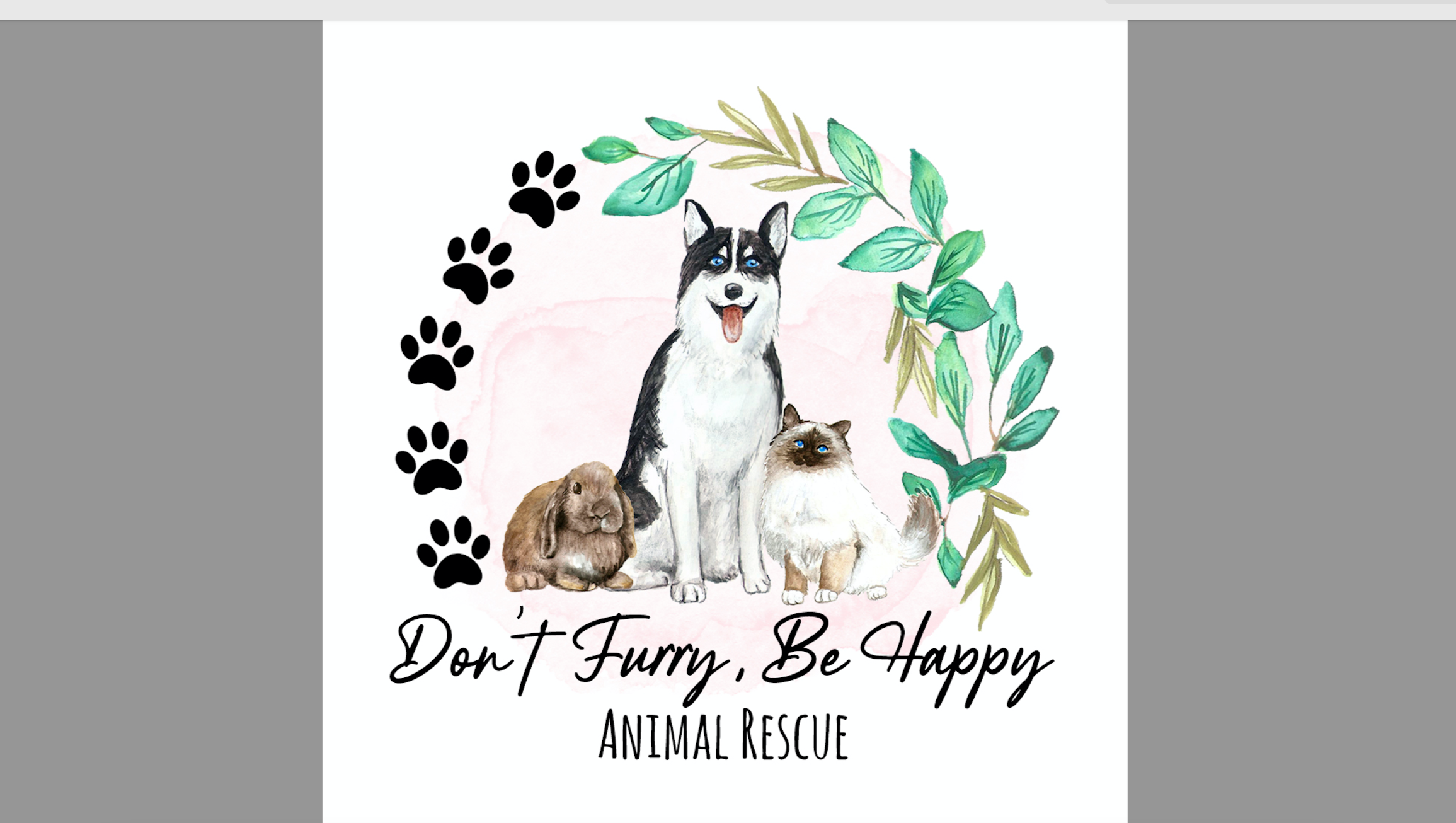 Fundraiser by Donia Heider : Don't Furry, Be Happy Animal Rescue