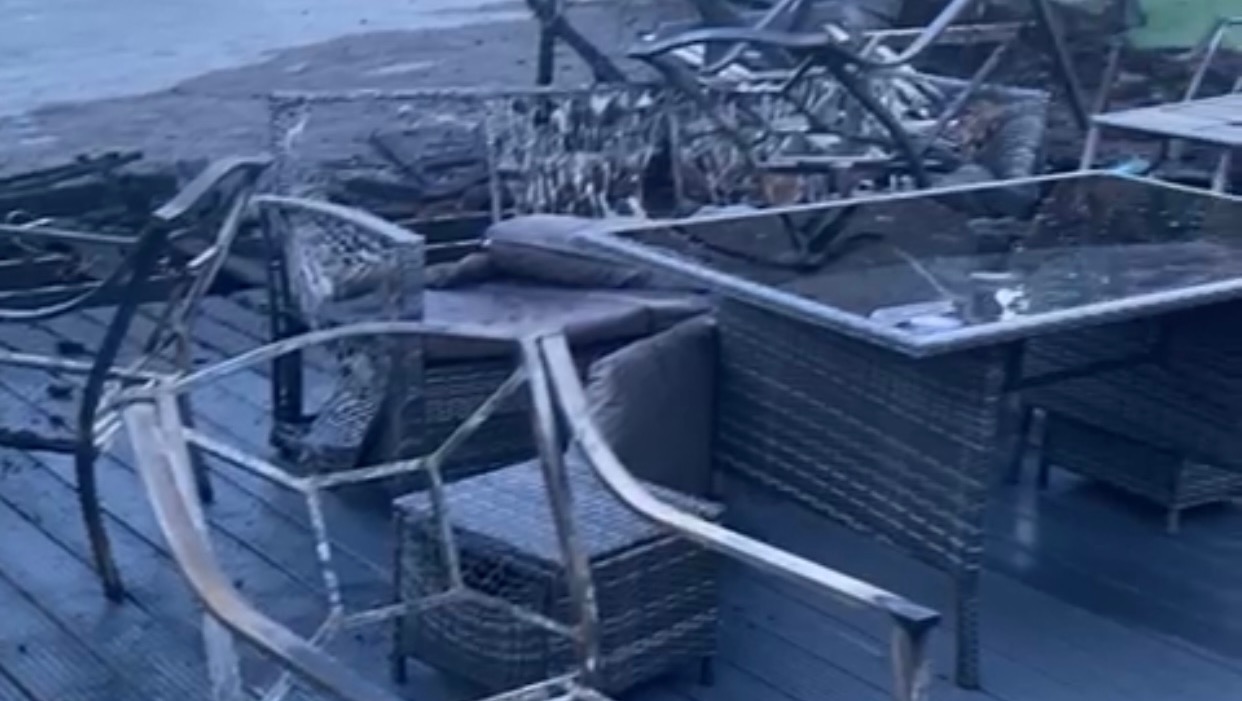 Fundraiser by Sue Wright : Help the Dee View Pub after fire in Beer Garden