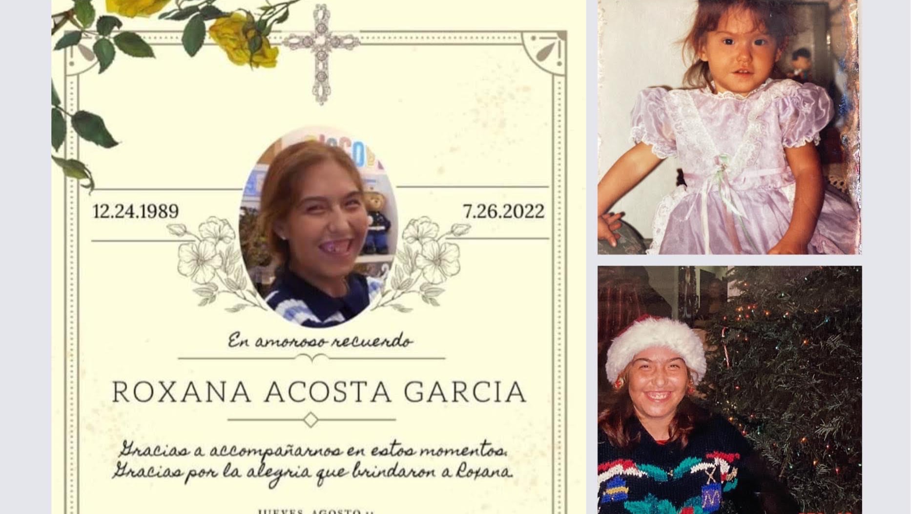 Fundraiser by Nathaniel Acosta : Roxana's Memorial