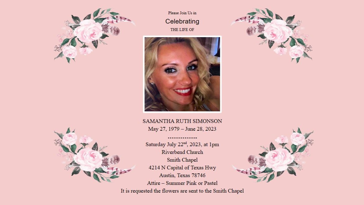 Fundraiser for Samantha Simonson by Ashlye Price : Samantha's Cancer Fight