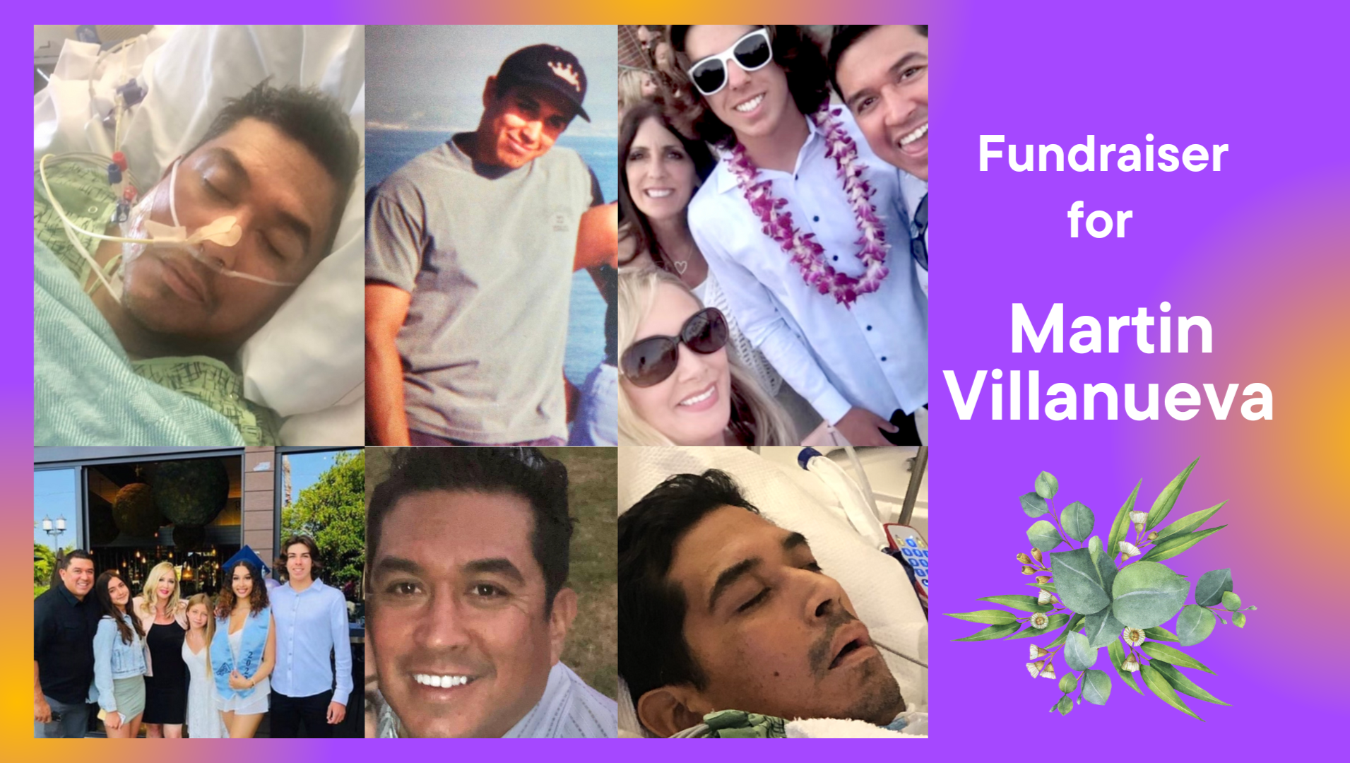 Fundraiser for Martin Villanueva by Michele Blasko : Martin's long road ...