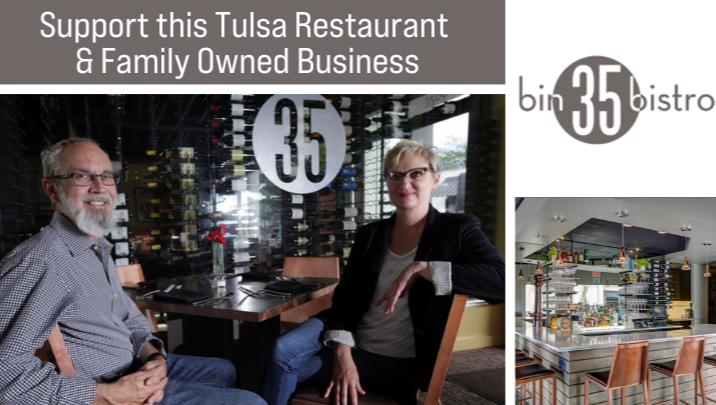 Fundraiser for Tim Tow by Taylor Tate : Support the Bin 35 Bistro in Tulsa
