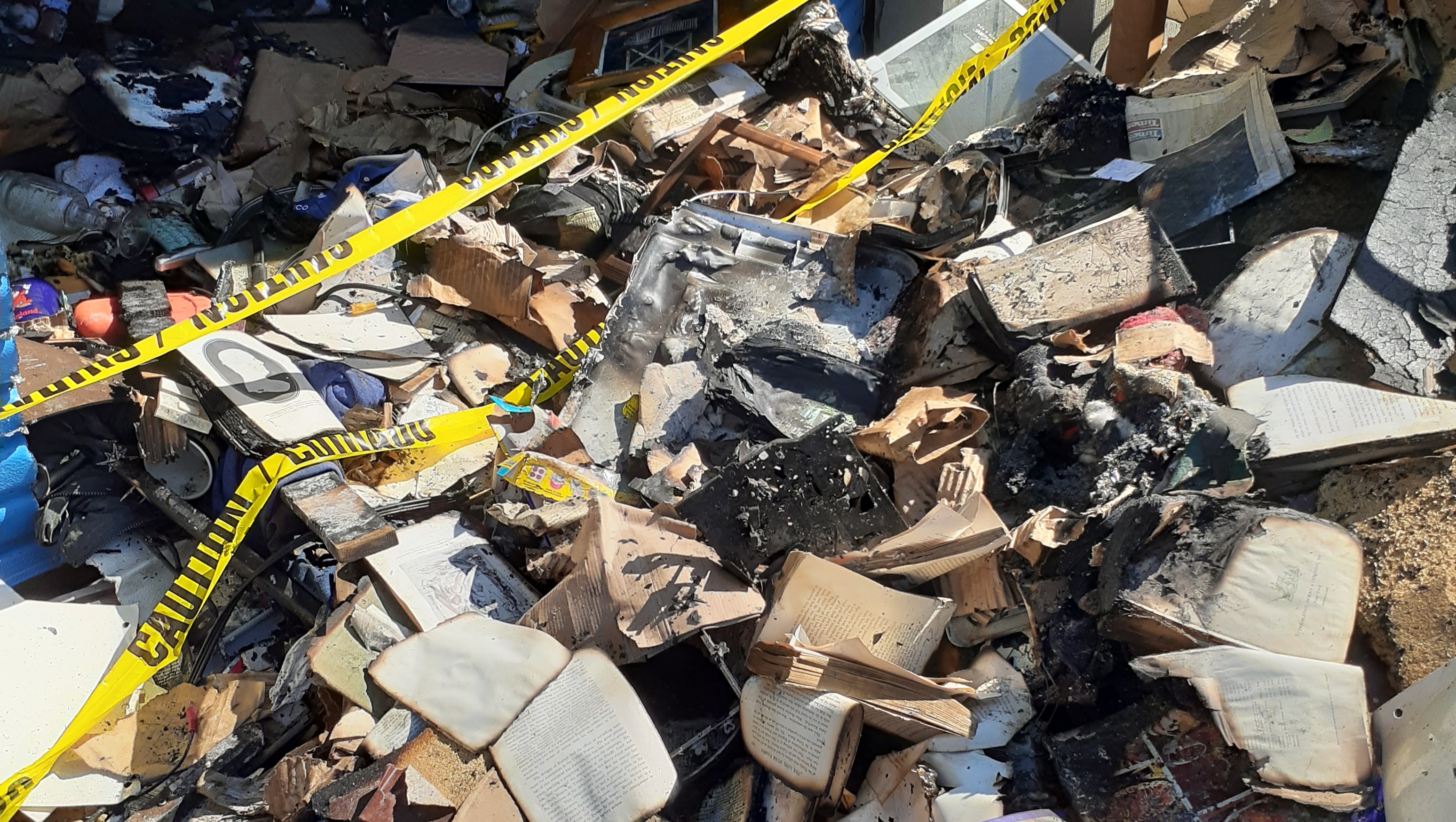 Fundraiser by Jennifer Bonet : Fire damaged storage unit