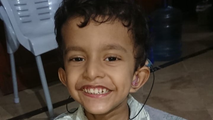 Fundraiser by Hayder Mir : Mahad needs a Cochlear Implant Kit!