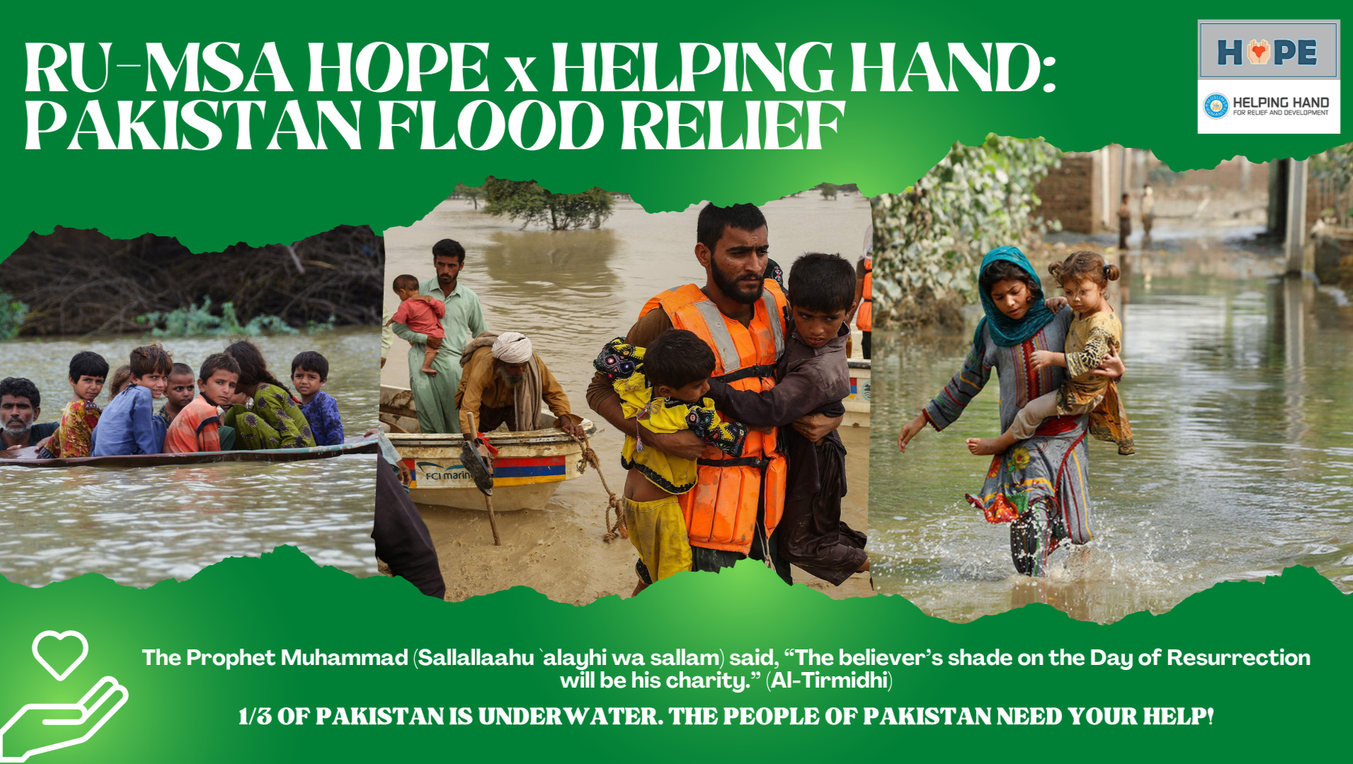 Fundraiser by RU-MSA HOPE : PAKISTAN FLOOD RELIEF: RU MSA HOPE x ...