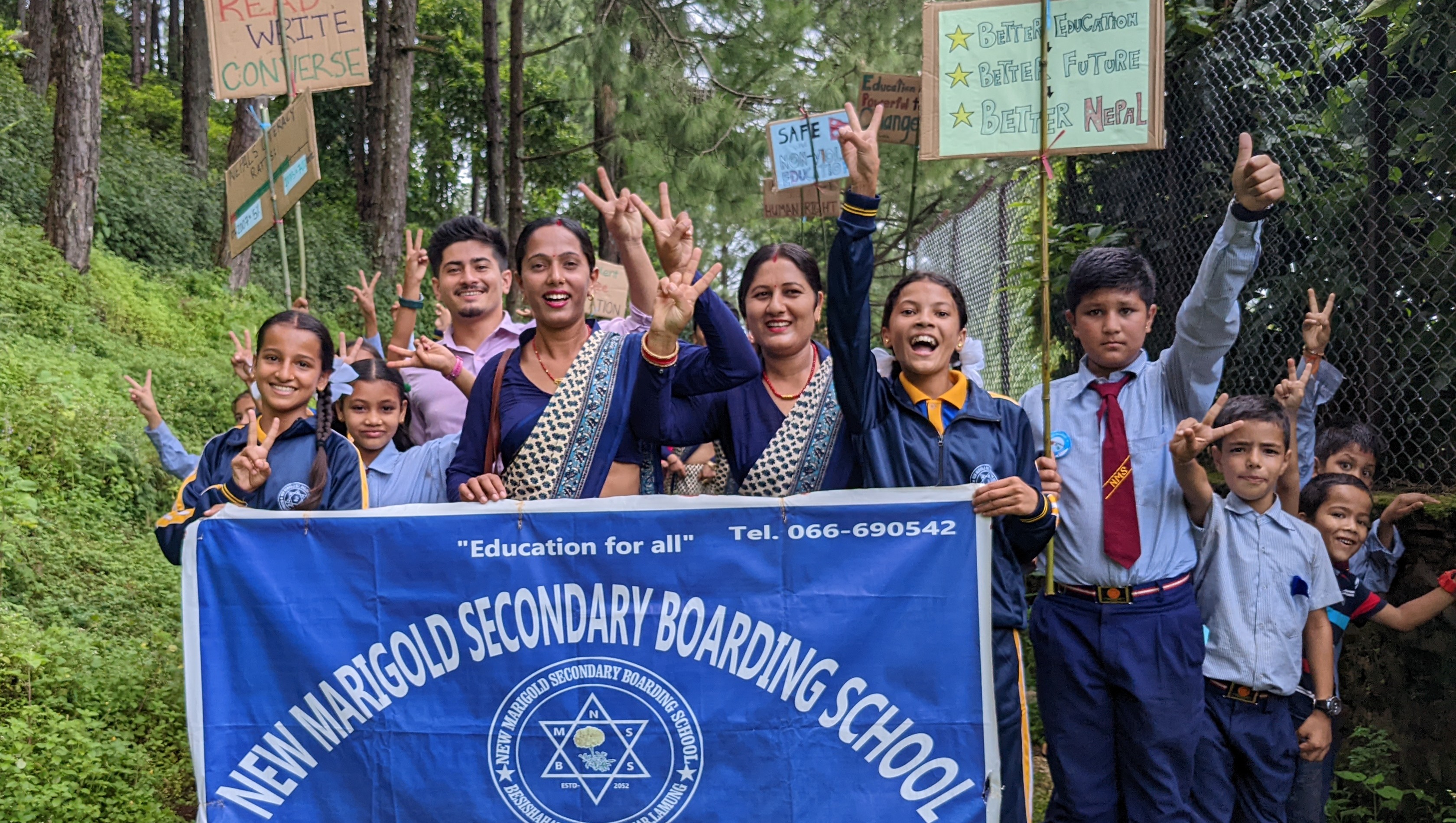 Fundraiser by Benjamin Garst : Support New Marigold Schools Nonviolent ...