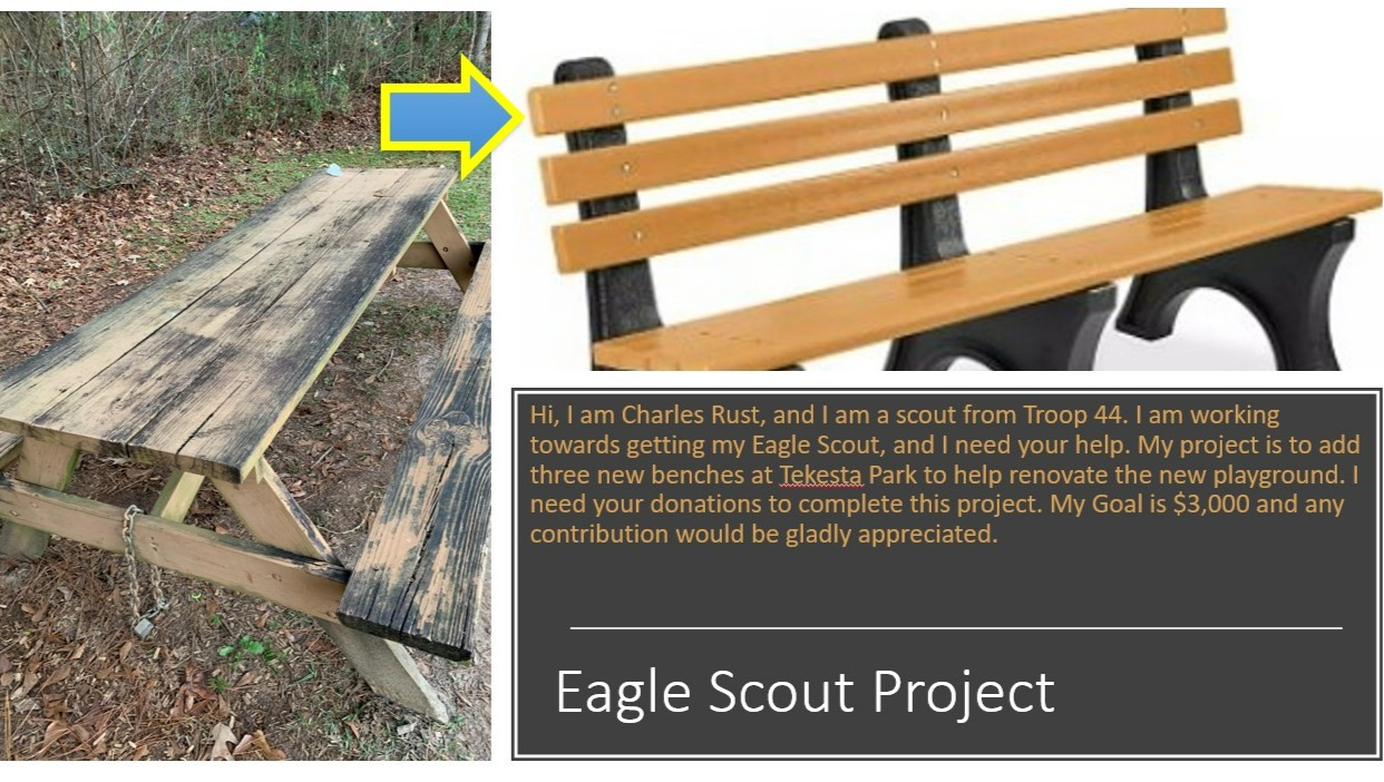 Fundraiser for Debra Bolt- Rust by Charles Rust : Eagle Project: New ...