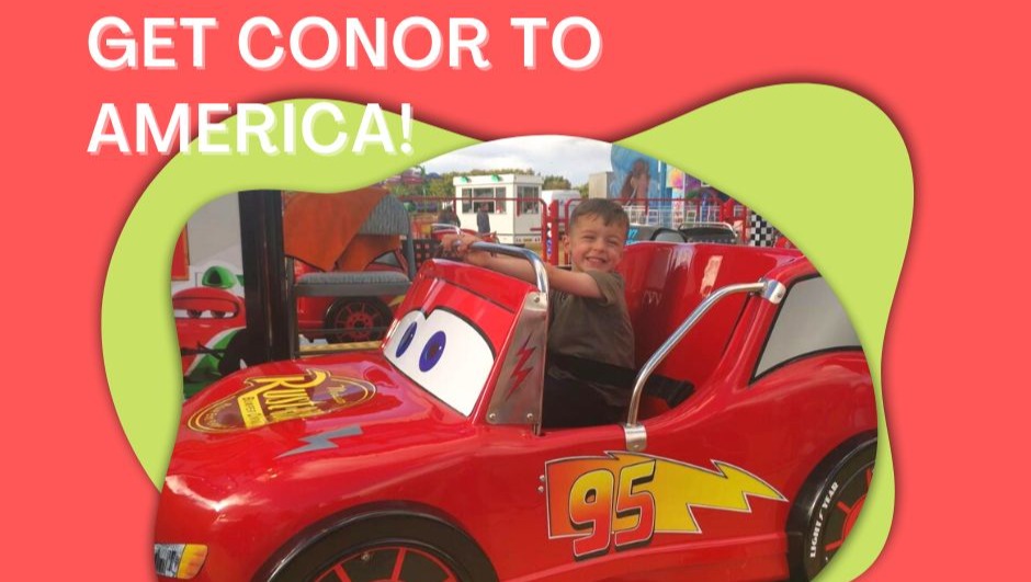 Fundraiser by Shell Sutherland : Help get Conor to America