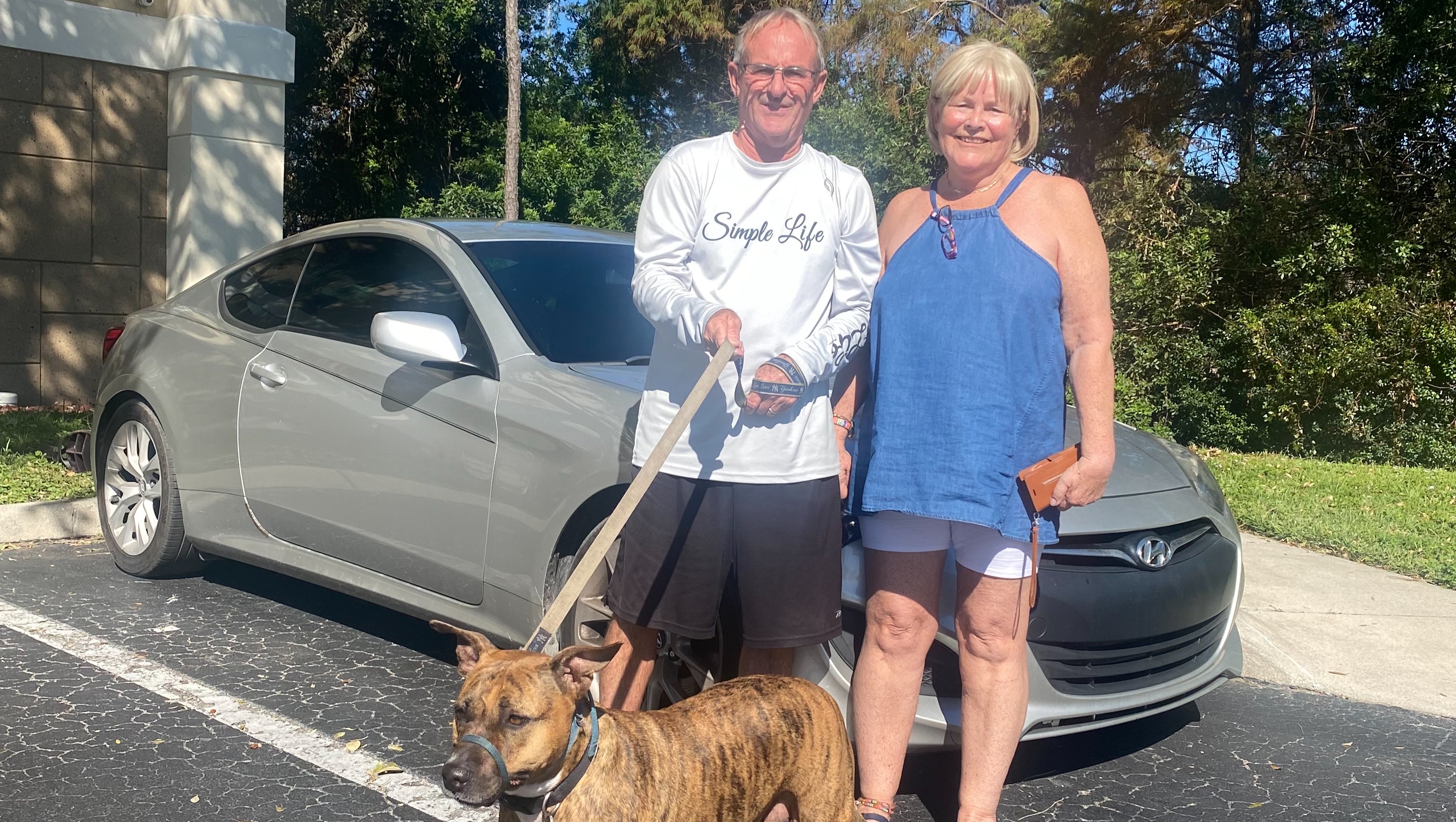 Fundraiser for Robert James by Eric James : Bob, Kathy, and Simba after ...