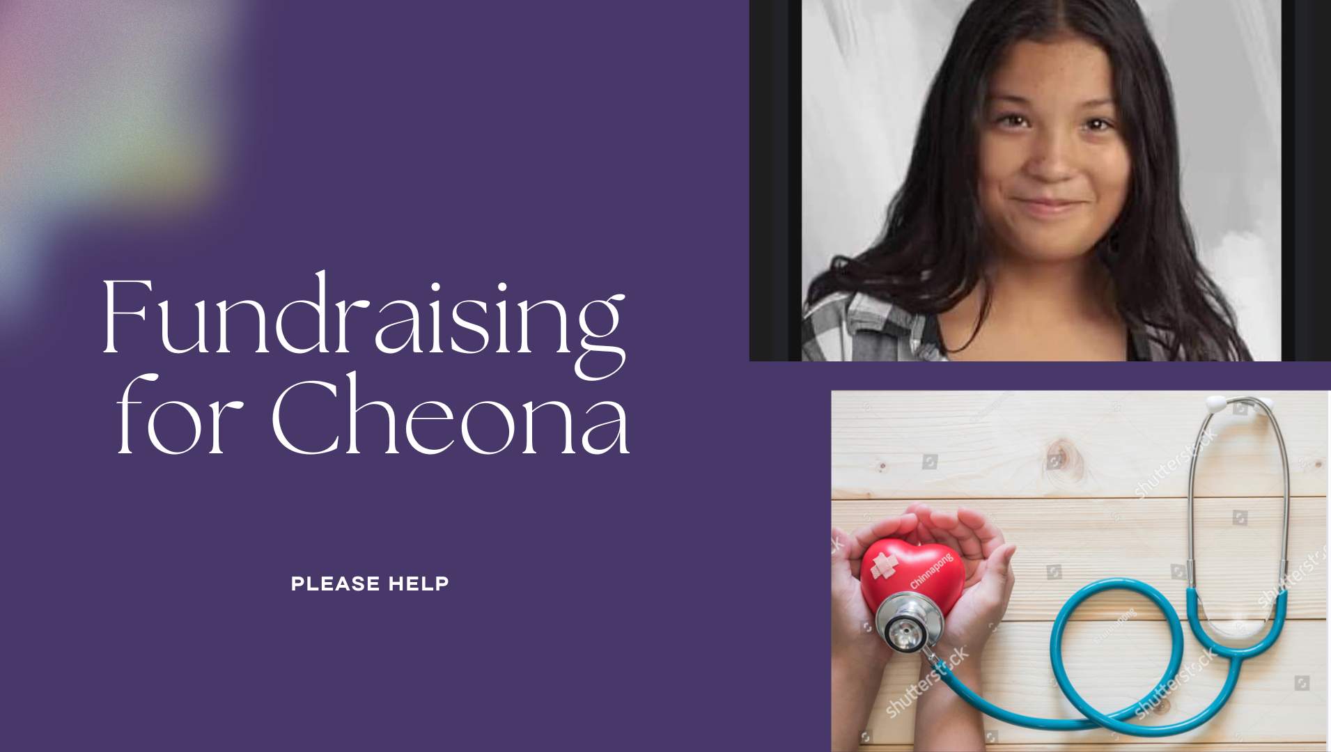 Fundraiser by Jennifer Raymond : Cheona