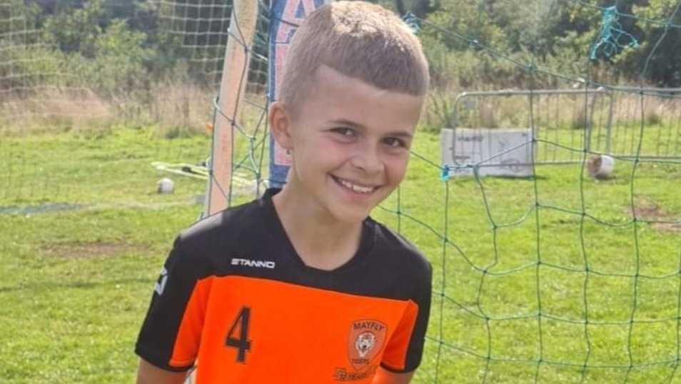 Fundraiser for Carla Cook by Kerrie Hastings : Kyron and his family.