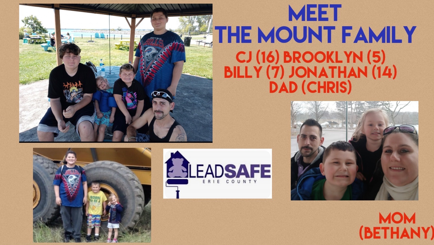 Fundraiser for Bethany Mount by Yaya Vlaby : The Mount Family