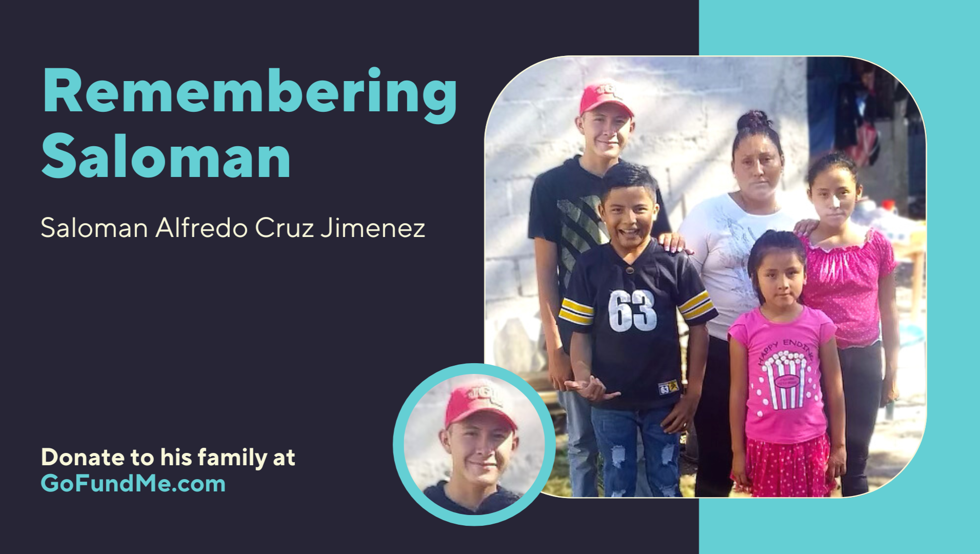 Fundraiser for Emelina Maldonado by Dave Murray : Remembering Saloman