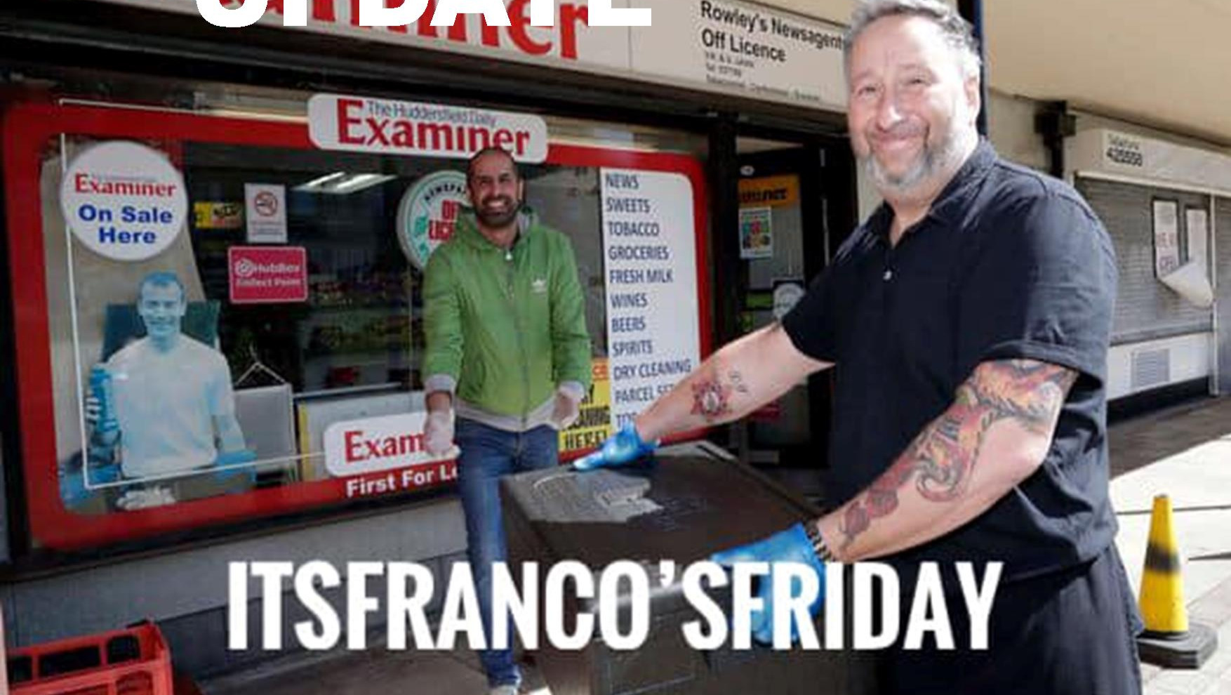 Fundraiser by Ben Franco : Franco's Friday helping SMASH Almondbury