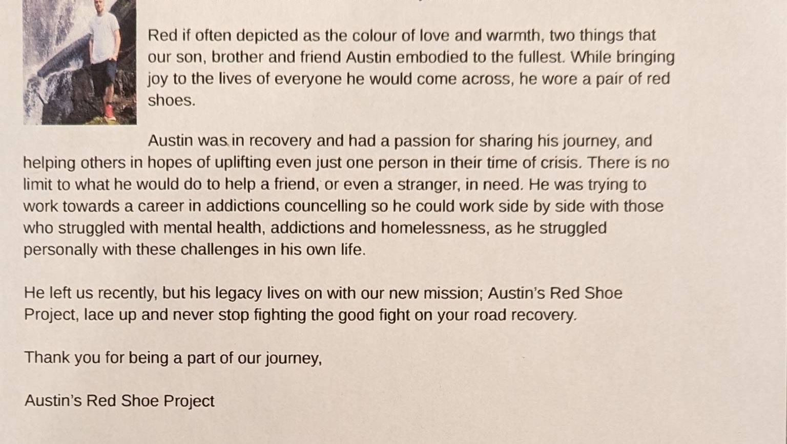 Fundraiser by Lisa Schultz : Austin’s Red Shoe Project