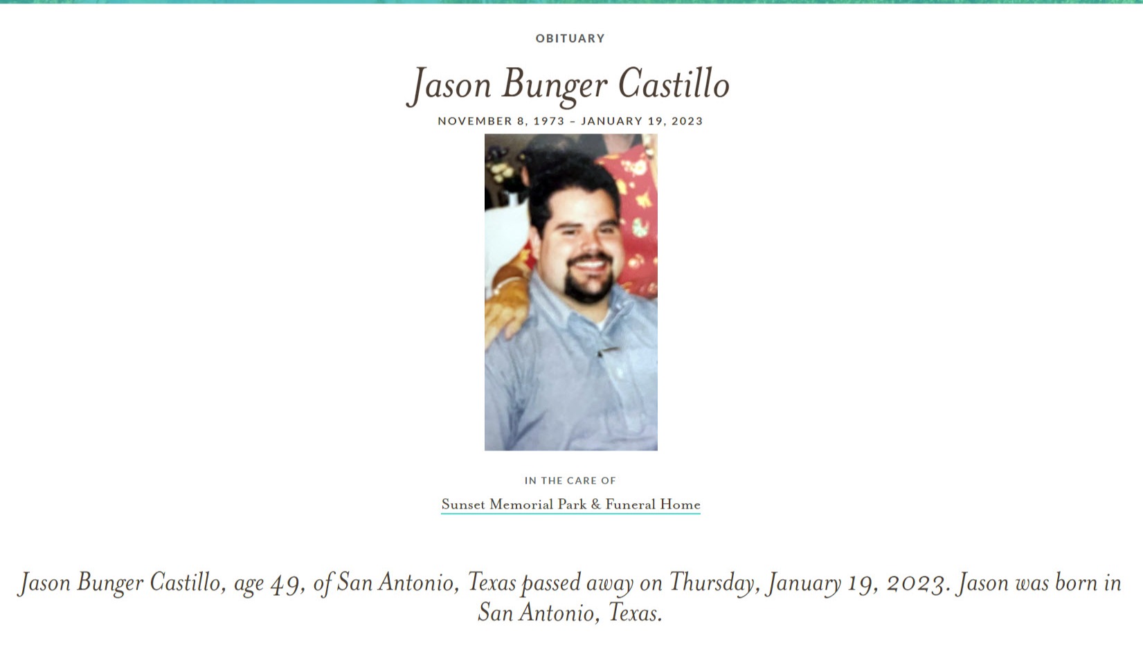 Fundraiser for Jadii Castillo by Ramon F. Castillo III : Jason Castillo
