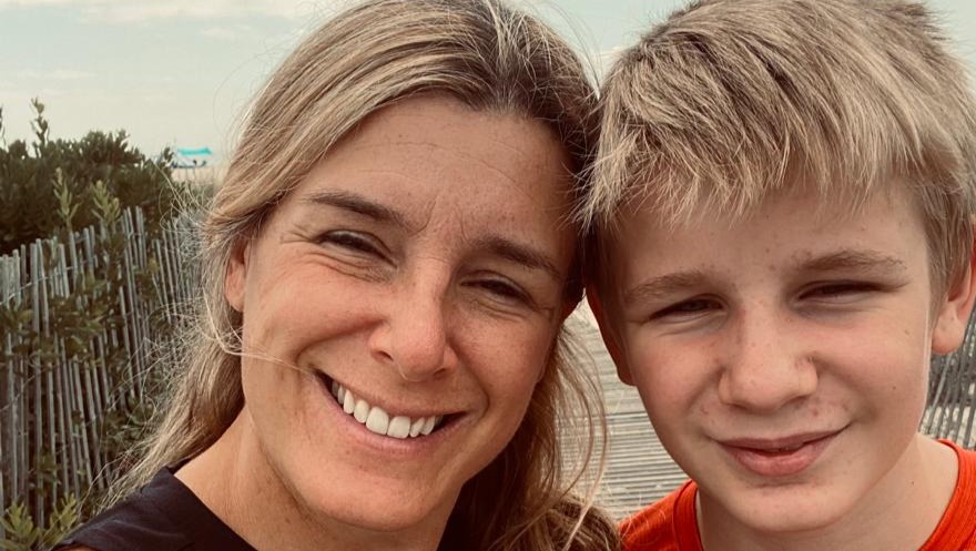 Fundraiser for Jody Matey by Sacha McVean : Jody and Fletcher