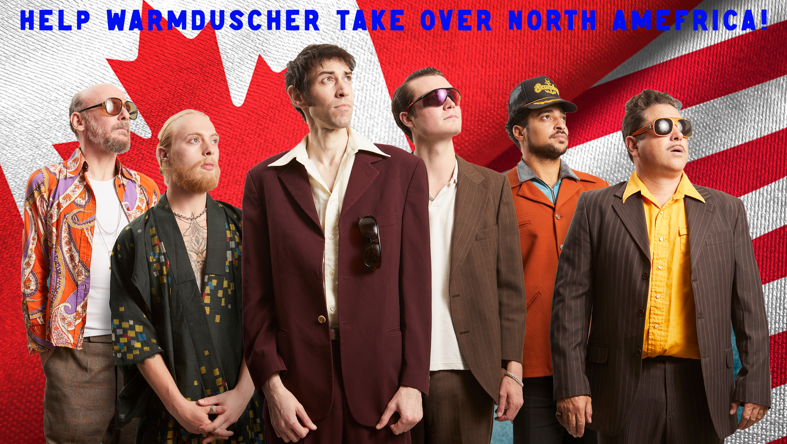 Fundraiser by Warm Duscher : WARMDUSCHER NORTH AMERICAN TOUR FUNDRAISER